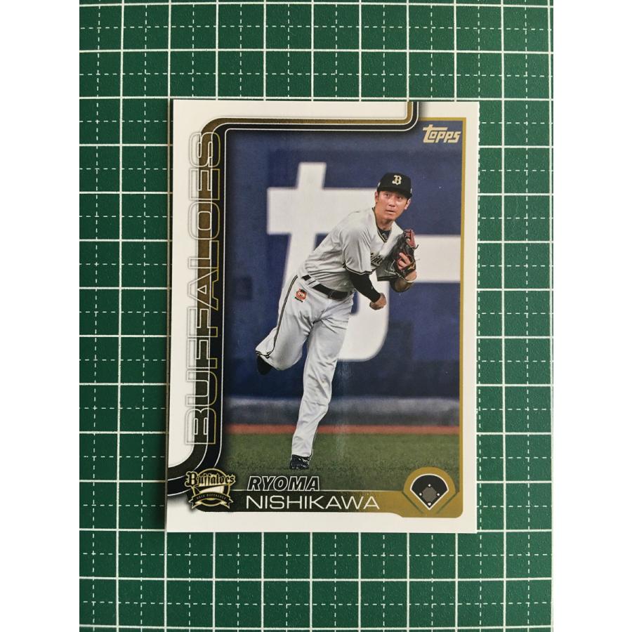 ★TOPPS NPB FLAGSHIP 2025 #1 西川龍馬[オリックス・バファローズ]ベースカード「BASE」★ : カードショップ テソーロ ヤフー店 - 通販 - Yahoo!ショッピング