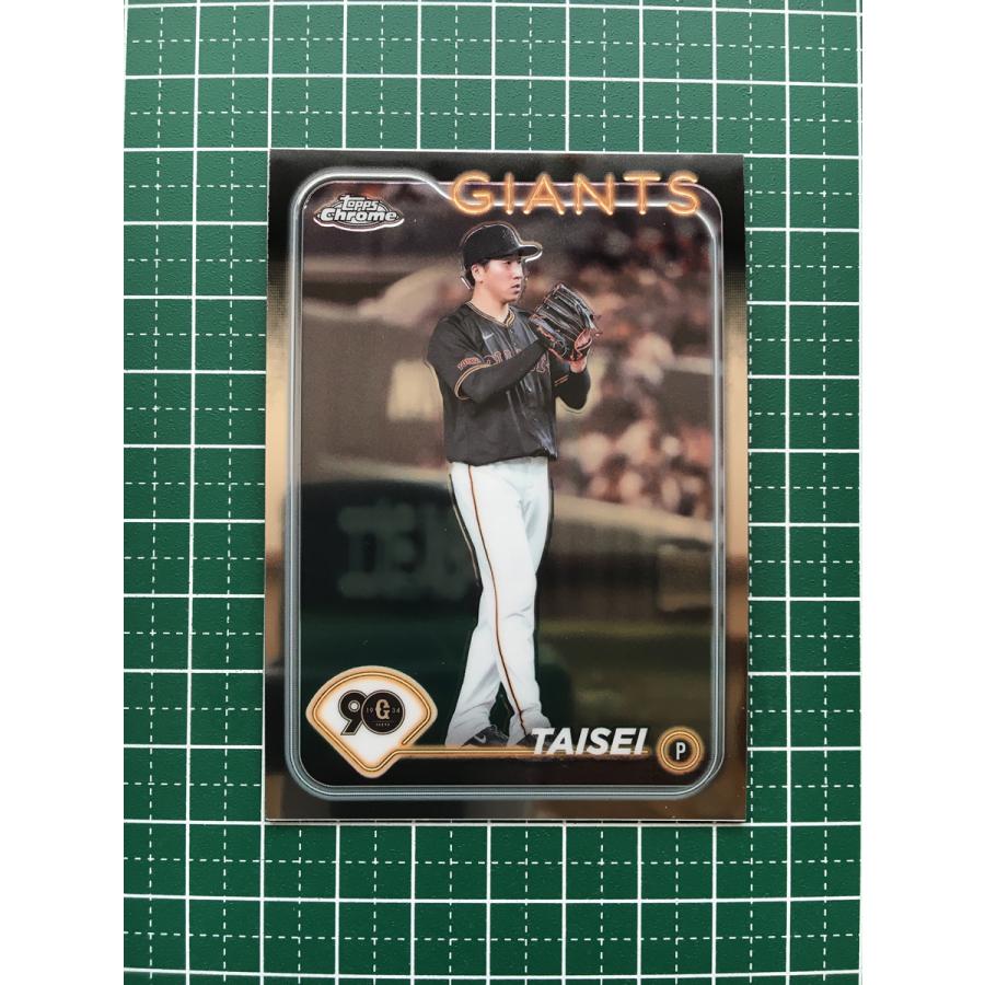 ★TOPPS NPB CHROME 2024 #164 翁田大勢[読売ジャイアンツ／巨人]ベースカード「BASE」★ : カードショップ テソーロ ヤフー店 - 通販 - Yahoo!ショッピング