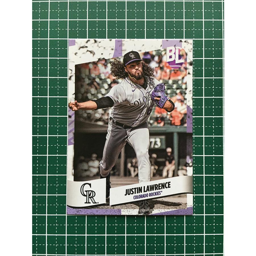 ★TOPPS MLB 2024 BIG LEAGUE #22 JUSTIN LAWRENCE[COLORADO ROCKIES」ベースカード ...