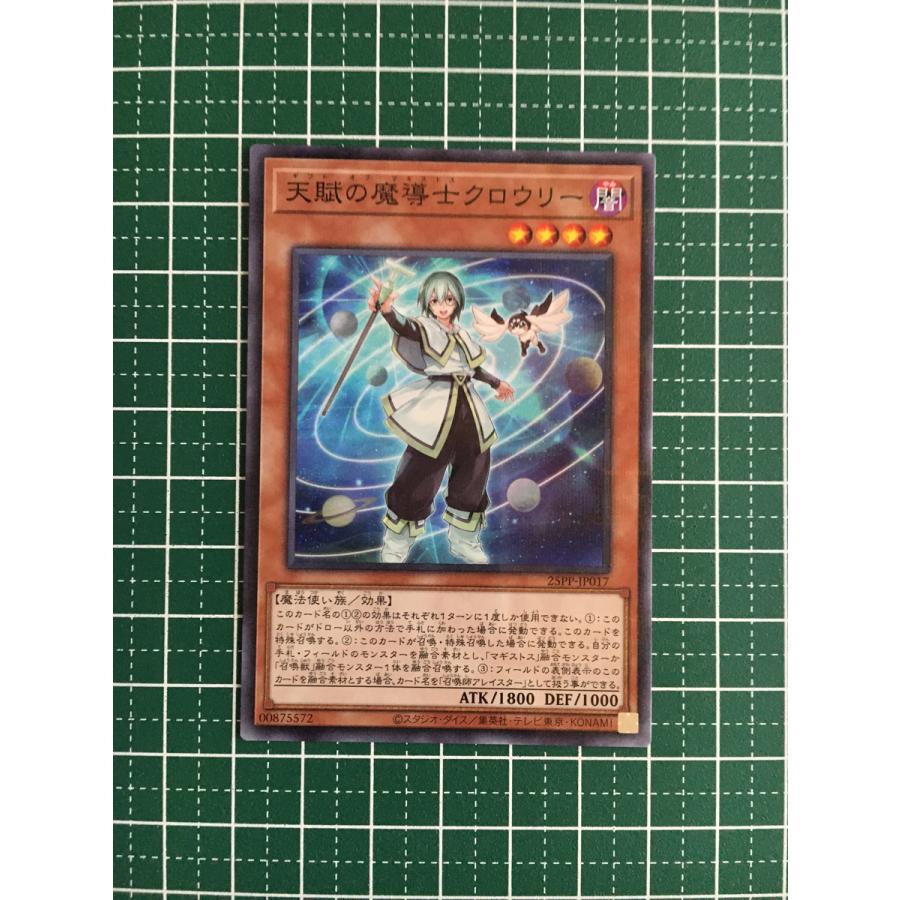 ★遊戯王 PREMIUM PACK 2025 #25PP-JP017 天賦の魔導士クロウリー ノーマルパラレル「P」★ : カードショップ テソーロ ヤフー店 - 通販 - Yahoo!ショッピング