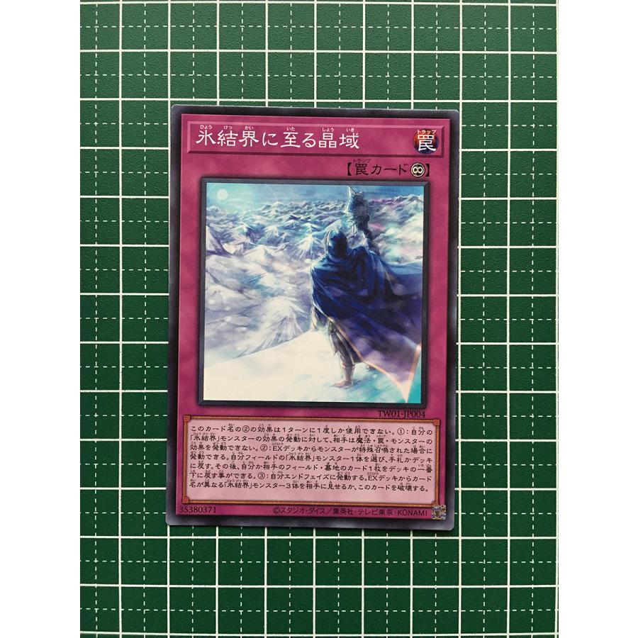★遊戯王 TERMINAL WORLD #TW01-JP004 氷結界に至る晶域 ノーマル「N」★ : カードショップ テソーロ ヤフー店 - 通販 - Yahoo!ショッピング