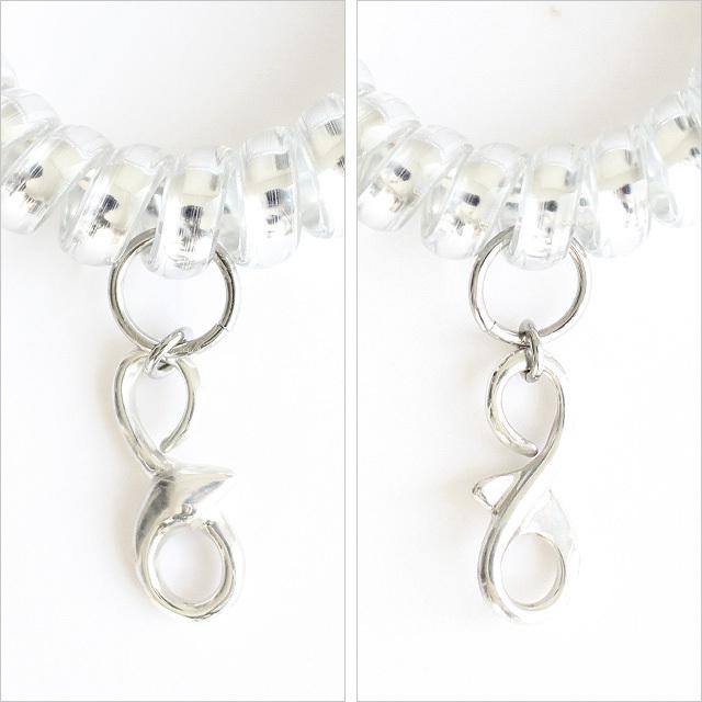 ブレスレット メンズ レディース ヘアゴム シルバー フリーサイズ 蛇 スネーク モード系 アクセサリー ジュエリー オリジナル ユニセックス ...