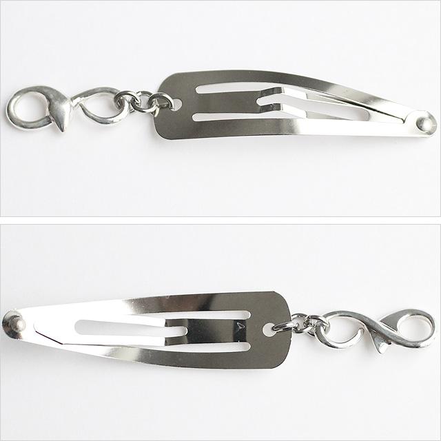 ヘアピン メンズ レディース スリーピン ブローチ 髪留め シルバー 蛇 スネーク モード系 アクセサリー ジュエリー オリジナル ...