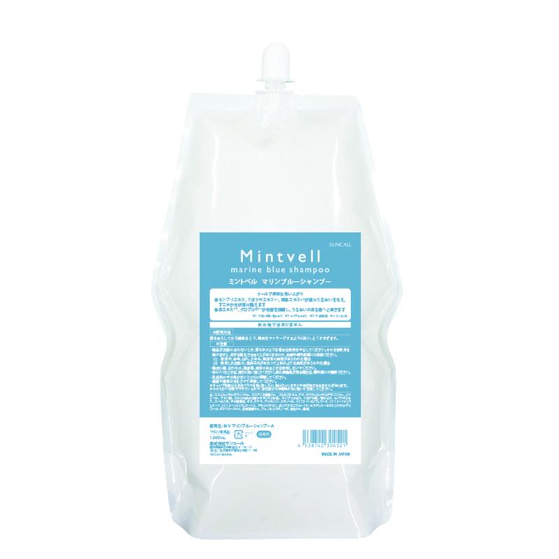 mintvell 【リニューアル】ミントベル マリンブルーシャンプー 詰替 1900ml : ALBUM ONLINE STORE ヤフー店 - 通販 - Yahoo!ショッピング