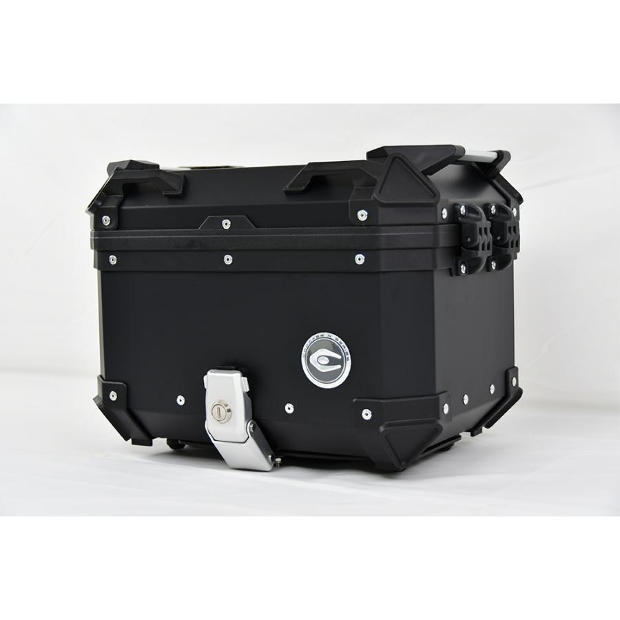 COOCASE クーケース バイク用 アルミトップケース 30L 左開口 ブラック CCX300B マルチポケット付き : あるふぁここ プラザ店 - 通販 - Yahoo!ショッピング
