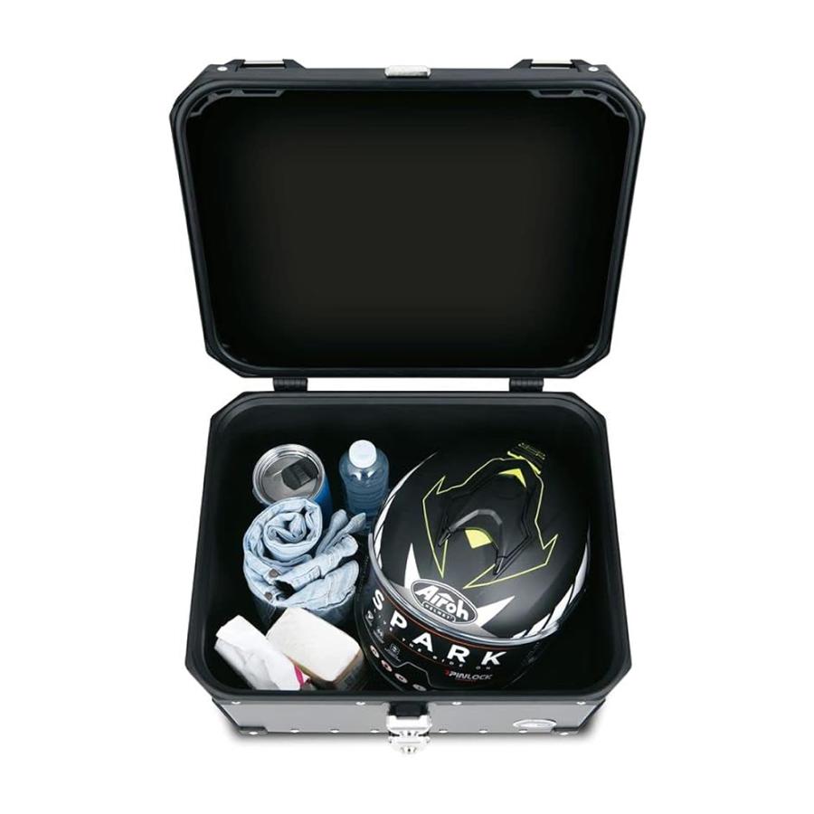 COOCASE クーケース バイク用 アルミトップケース 55L ブラック CCX550B マルチポケット付き : あるふぁここ プラザ店 - 通販 - Yahoo!ショッピング