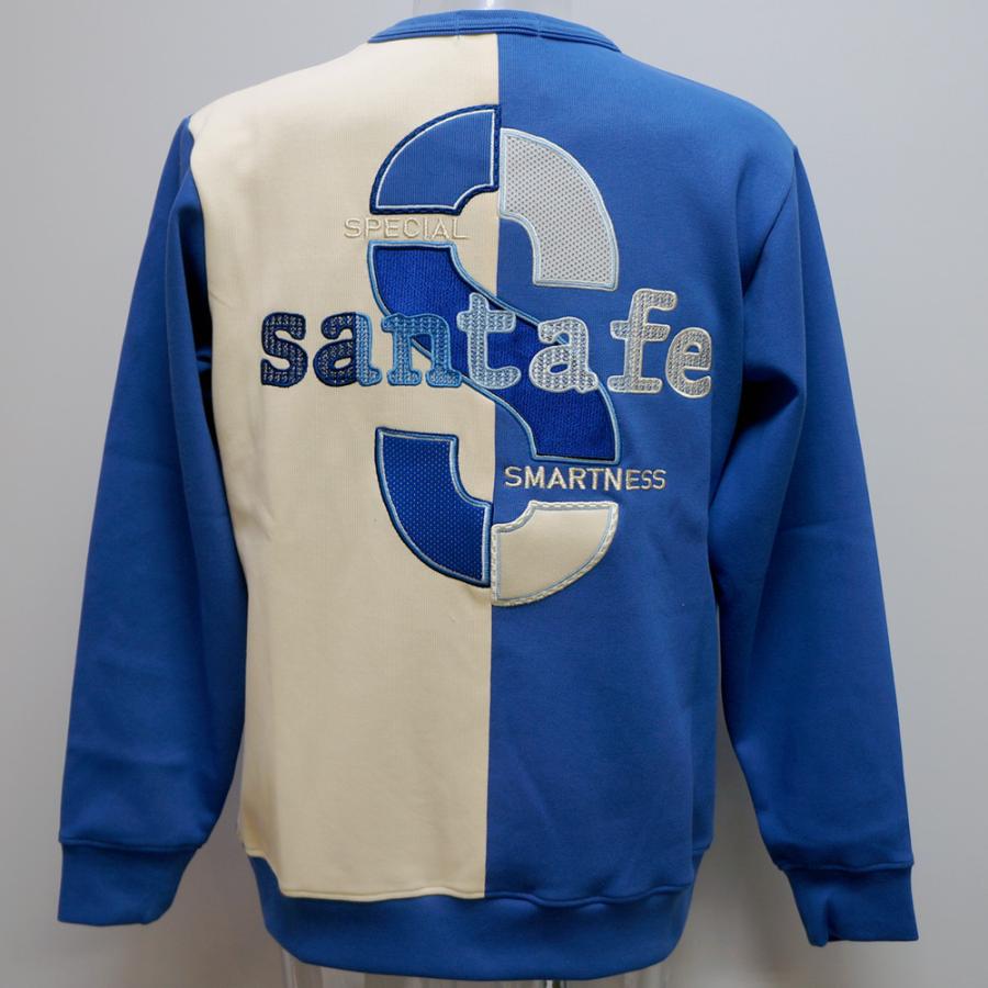 サンタフェ サンタフェ・24 SS 春夏・Sアップリケ 丸首 トレーナー(54)(4L)23-81457-093-54 キングサイズ : aldo洋品店 - 通販 - Yahoo!ショッピング