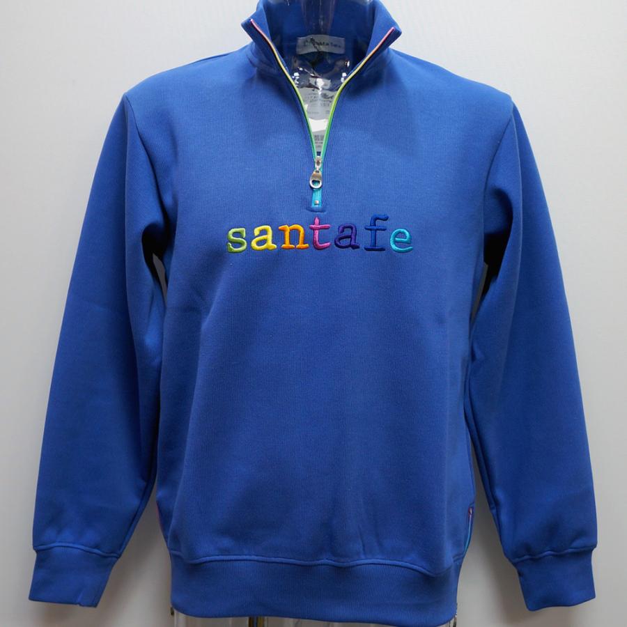 サンタフェ サンタフェ・23 SS 春夏・カラフル刺繍 ZIPUP トレーナー(M)(L)(LL)(3L)23-85409-093 : aldo洋品店 - 通販 - Yahoo!ショッピング