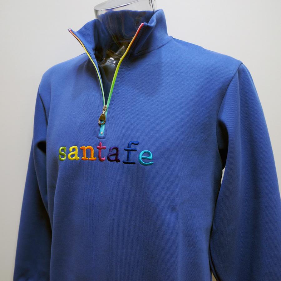 サンタフェ サンタフェ・23 SS 春夏・カラフル刺繍 ZIPUP トレーナー(M)(L)(LL)(3L)23-85409-093 : aldo洋品店 - 通販 - Yahoo!ショッピング