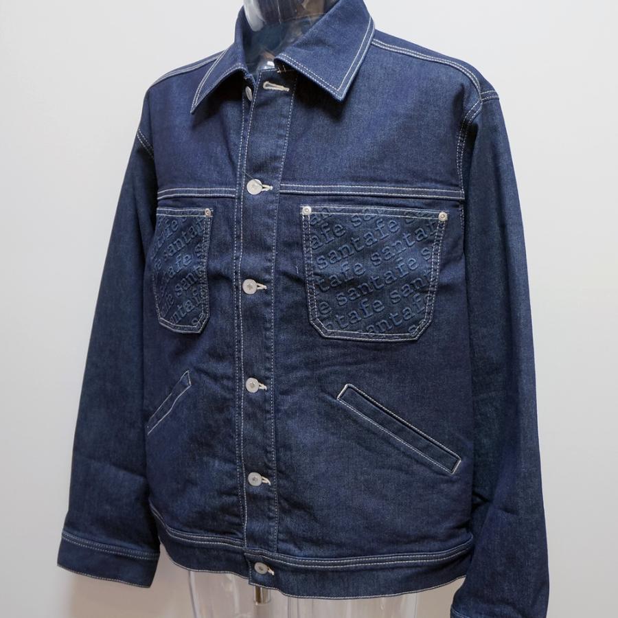 サンタフェ サンタフェ・24 春夏 SS 新作・エンボスポケット Gジャン(LL)(3L)24-51403-098 : aldo洋品店 - 通販 - Yahoo!ショッピング