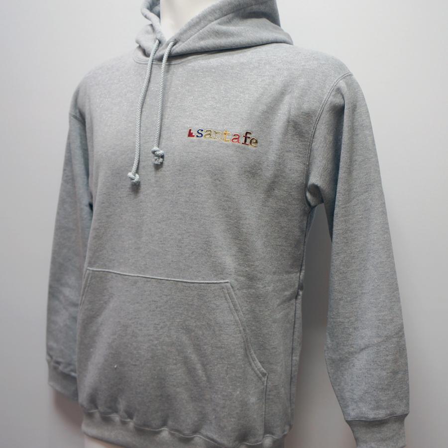 サンタフェ サンタフェ・24 AW 秋冬・裏毛オーバーサイズ バックアップリケ刺繍 パーカー(54)(4L)24-82458-013-54 キングサイズ : aldo洋品店 - 通販 ...