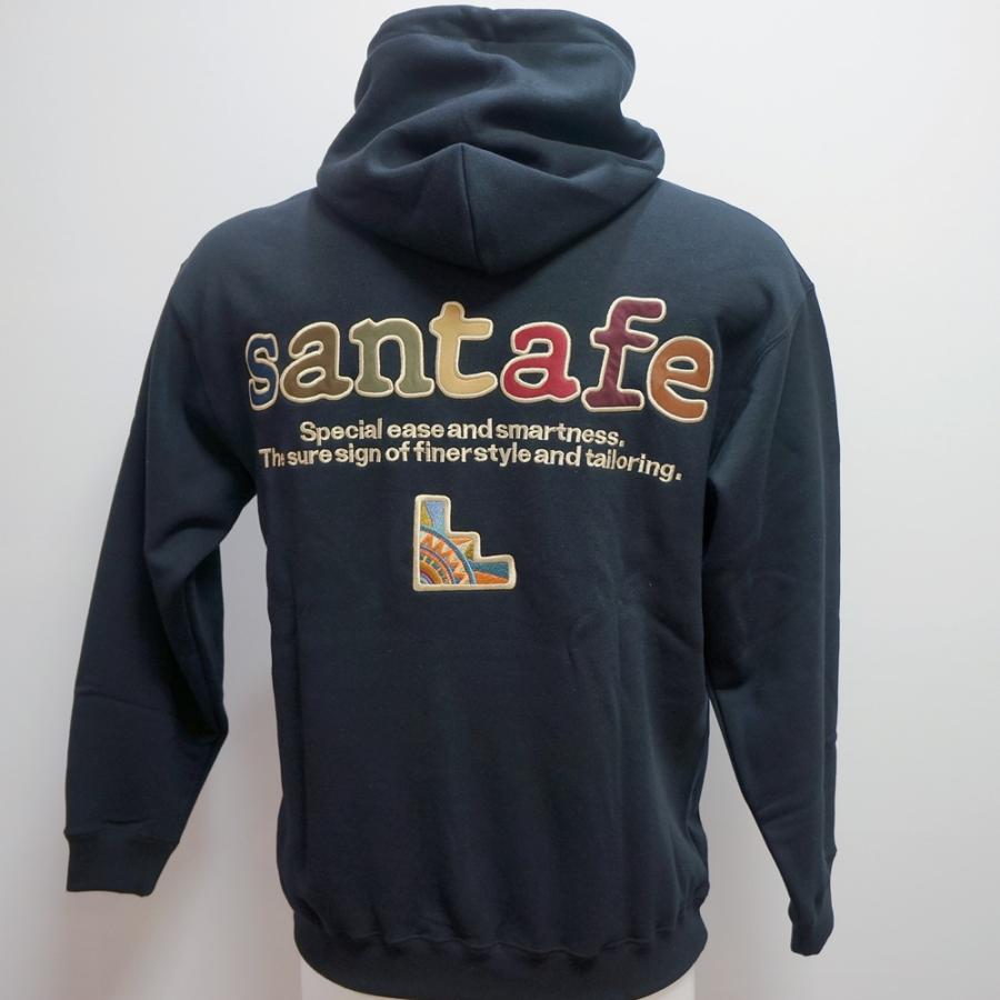 サンタフェ サンタフェ・24 AW 秋冬・裏毛オーバーサイズ バックアップリケ刺繍 パーカー(54)(4L)24-82458-019-54 キングサイズ : aldo洋品店 - 通販 ...