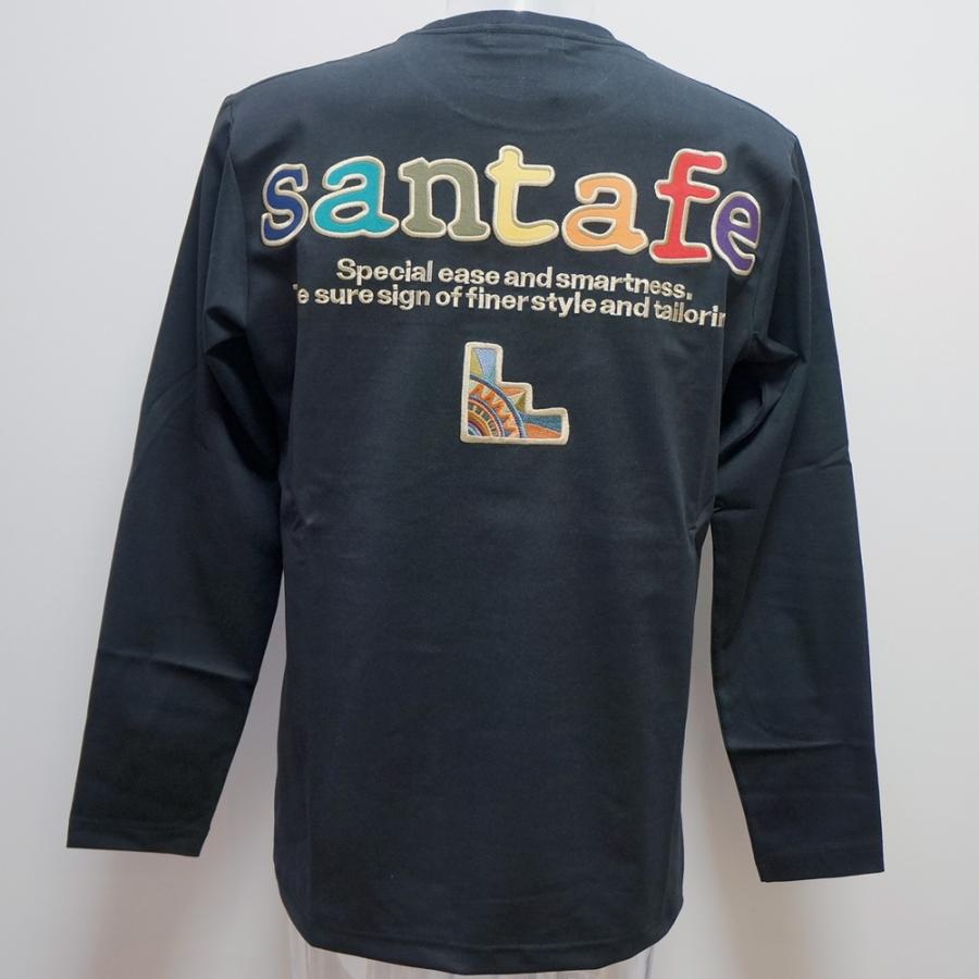 サンタフェ サンタフェ・24 春夏 SS 新作・バックアップリケ 長袖Tシャツ(54)(4L)24-85453-019-54 キングサイズ : aldo洋品店 - 通販 - Yahoo!ショッピング