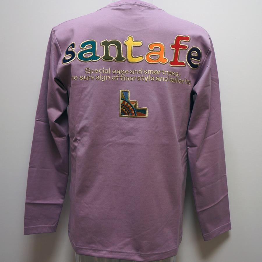 サンタフェ サンタフェ・24 春夏 SS 新作・バックアップリケ 長袖Tシャツ(54)(4L)24-85453-082-54 キングサイズ : aldo洋品店 - 通販 - Yahoo!ショッピング