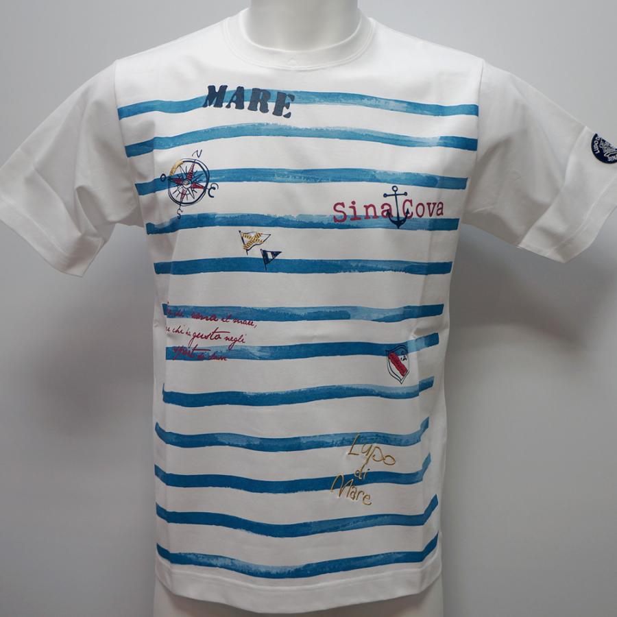 SINA COVA シナコバ・25 春夏 SS 新作・半袖 Tシャツ(M)(L)(LL)25110650-100 : aldo洋品店 - 通販 ...