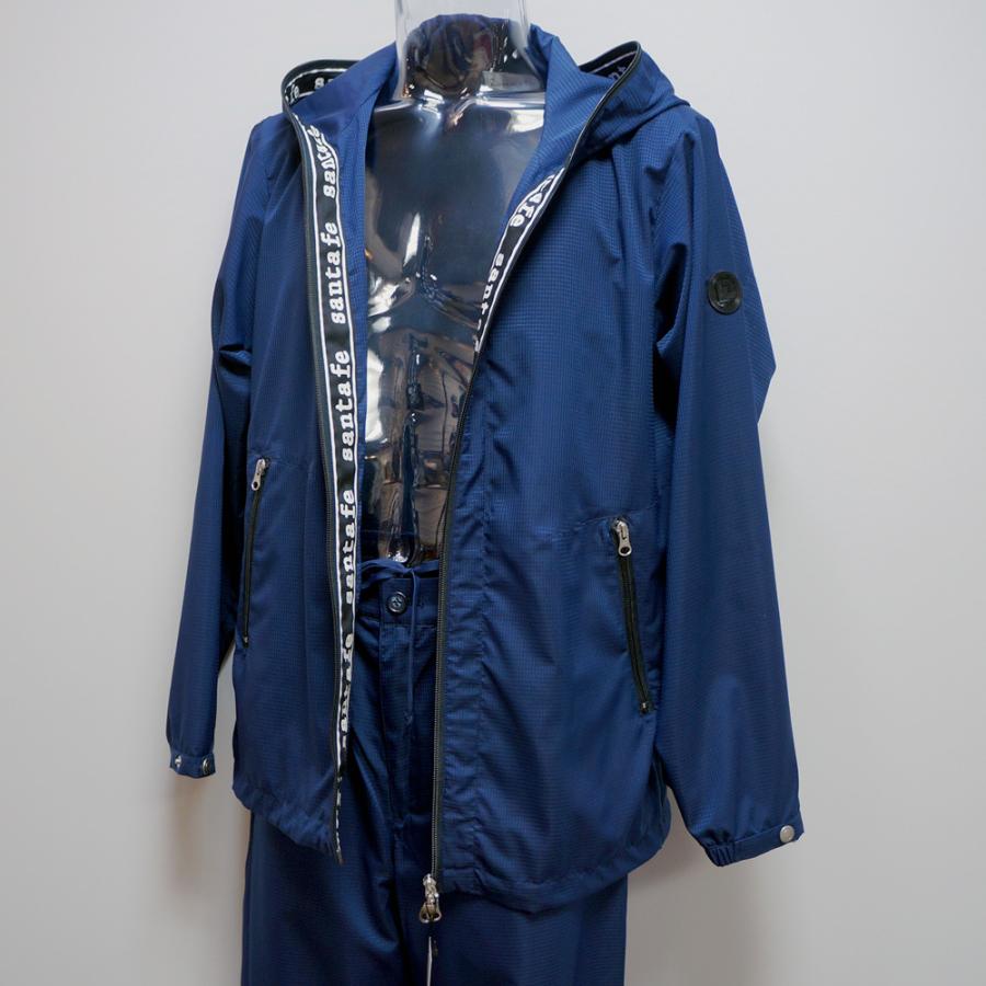 サンタフェ・23 春夏 SS 新作・ナイロン ブルゾン 上下(54)(4L)23-55451-098-54 23-55452-098-54 キングサイズ :55451-55452-098-54 ...