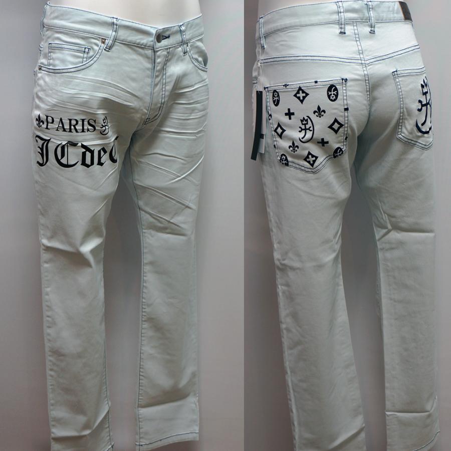 CASTELBAJAC カステルバジャック・25 春夏 SS 新作・モノグラム柄 コンパクトデニム ジーンズ(S)(M)(L)(LL)(3L)(4L)7215240106-53 : aldo ...