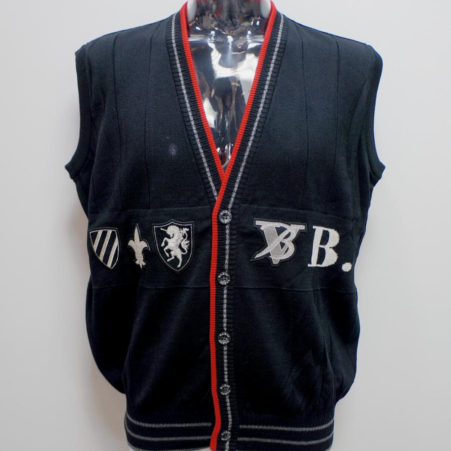 バーニヴァーノ・22 秋冬 AW 新作(L)ワッペン ベスト(L)BAW-LSV-4521-09 BARNI VARNO : aldo洋品店 ...