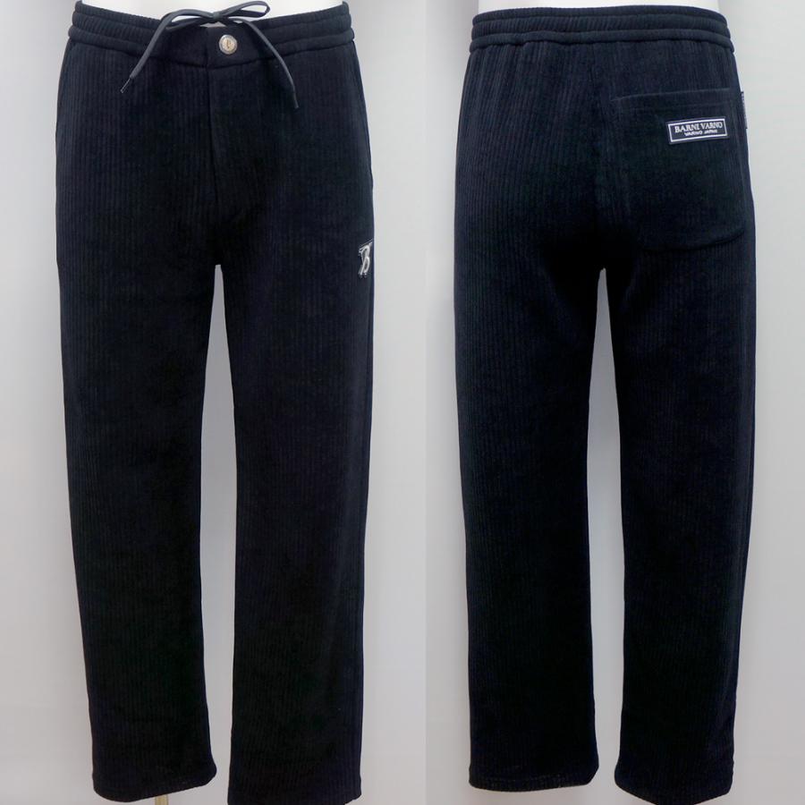 バーニヴァーノ・25 秋冬 AW 新作(3L)モールニットコール シャーリングパンツ (3L)BAW-OSP5440-09-3L BARNI VARNO : aldo洋品店 - 通販 ...