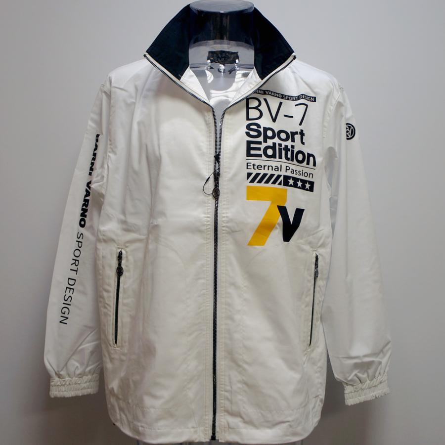 バーニヴァーノ・ブロードストレッチロゴ入 ブルゾン(M) 22 春夏 SS 新作 BSS-LBS-4278-01-M BARNI VARNO ...