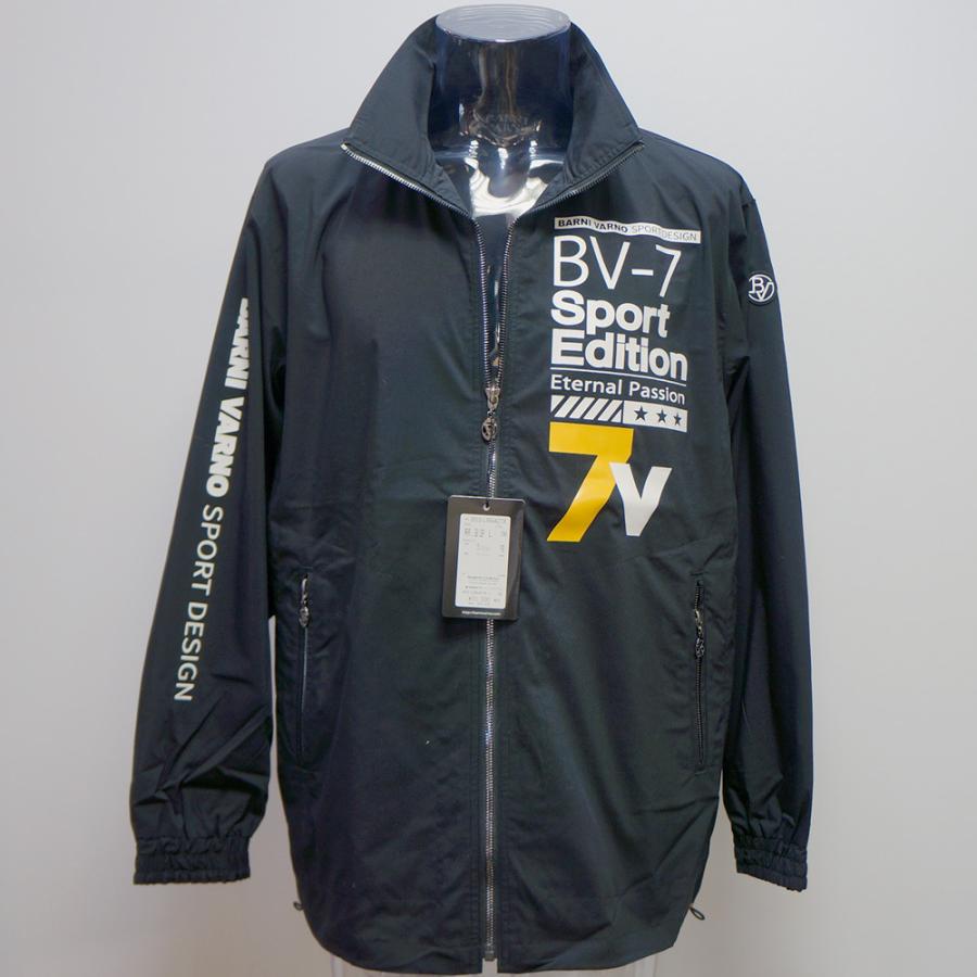 バーニヴァーノ・ブロードストレッチロゴ入 ブルゾン(L) 22 春夏 SS 新作 BSS-LBS-4278-09 BARNI VARNO (L ...