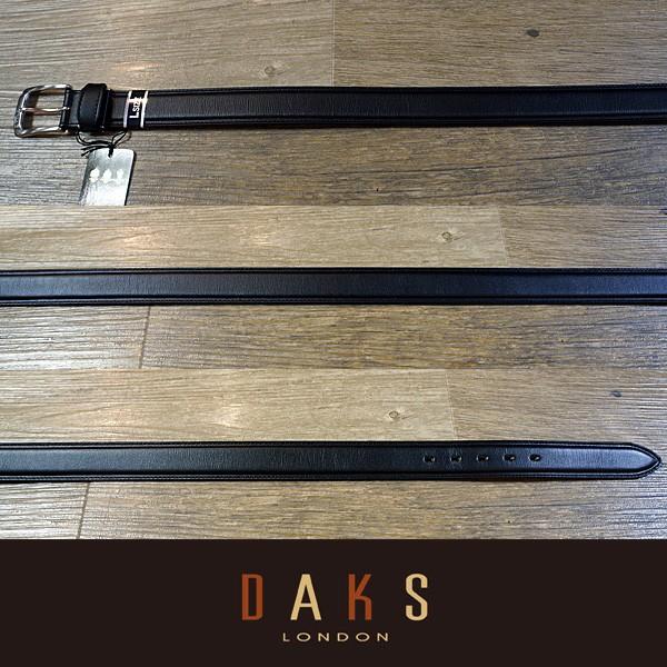 DAKS ダックス ベルト L寸(ロングサイズ） 牛革 DB37085-L-01 日本製(父の日 ギフト)（ラッピング無料） : aldo洋品店 - 通販 - Yahoo!ショッピング