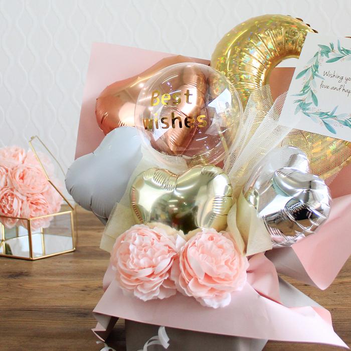 バルーンギフト 「アトレ」 バルーンアレンジ 電報 B100 : AleppoSouq - 通販 - Yahoo!ショッピング