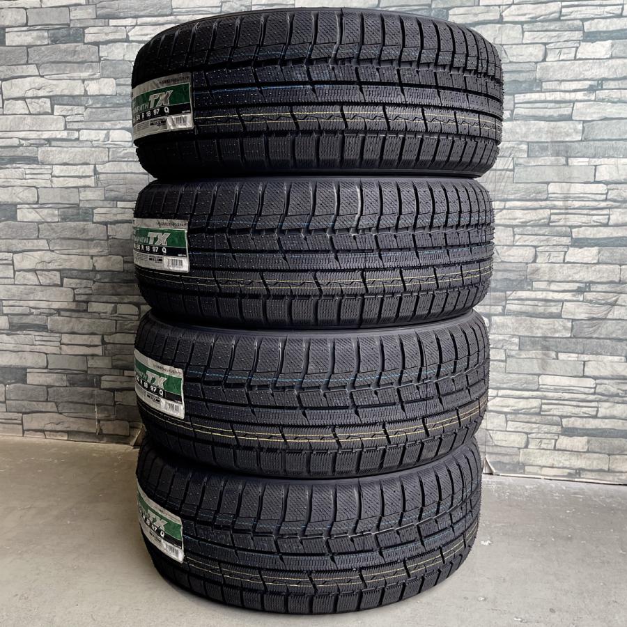 ウィンタートランパス 特注 CX-60 CX-80 マツダ専用 235/60R18 TOYO Winter TRANPATH TX 軽量 LEVIS R-FORGED 18×7.5J+45 ...