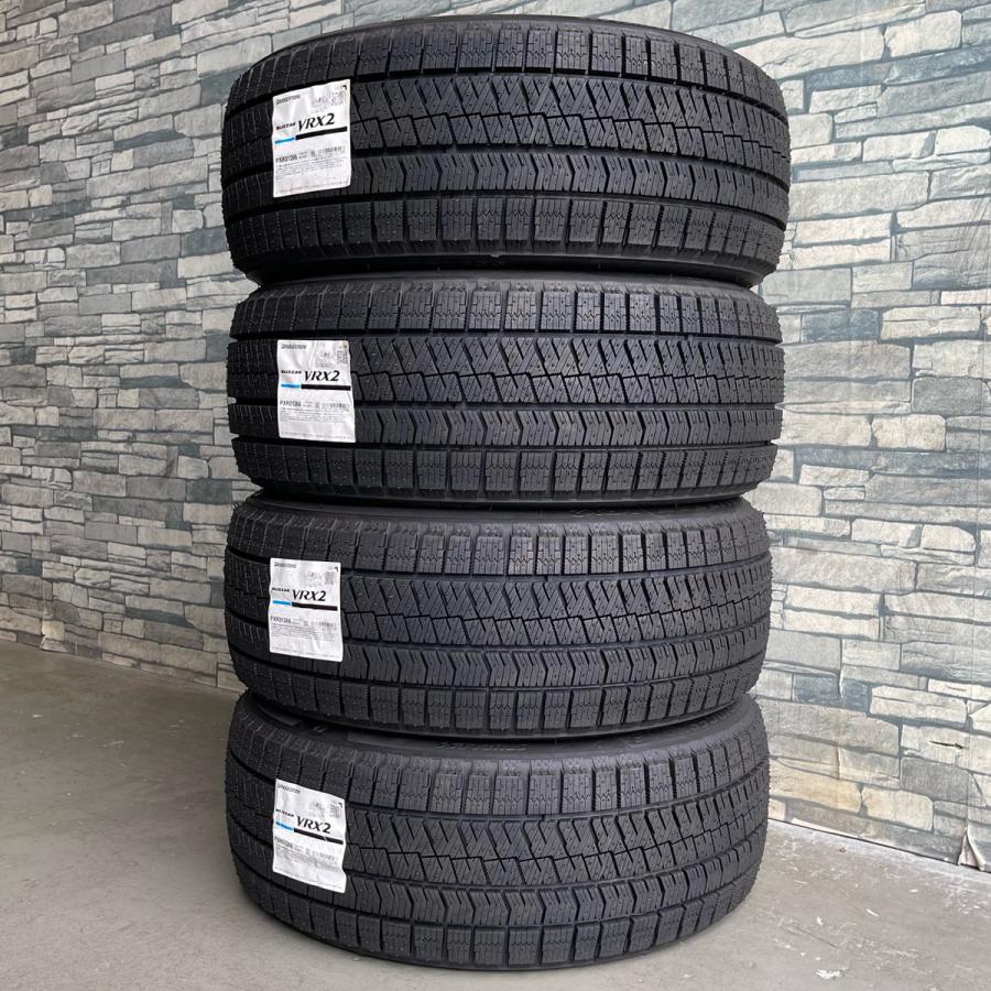 ブリザック VRX2 特注 WR-V ヴェゼル オデッセイ 215/55R17 ブリヂストン 軽量VELVASPORT2 17×7.0J+53 2024年製 スタッドレスタイヤホイール4本 ...