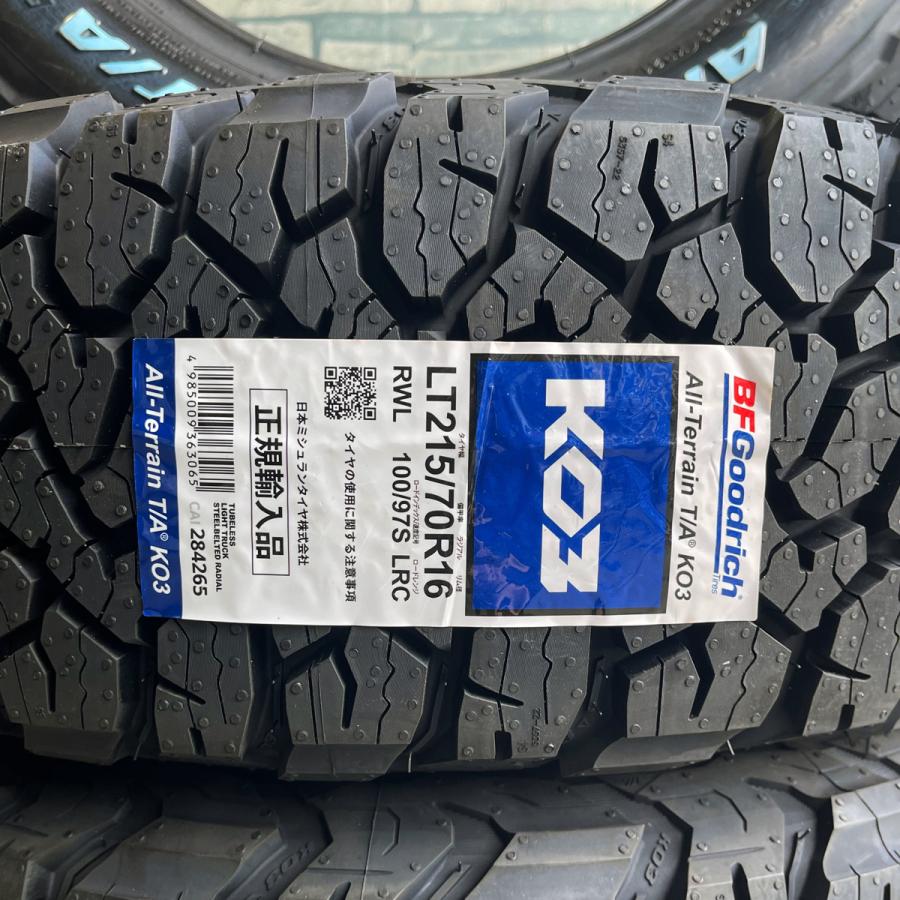 DELTA FORCE ジムニーシエラ 新商品 215/70R16 BFGoodrich KO3 DELTAFORCE OVAL 16×6.0J-5 5/139.7 MSP デルタフォース ...