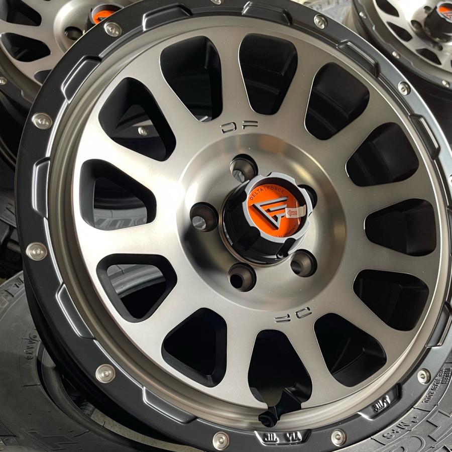 即納 タイヤホイール4本セット デルタフォース DELTAFORCE OVAL 16×7.0J+35 5/114.3 MSP トーヨー オープンカントリー R/T 215/70R16 ...