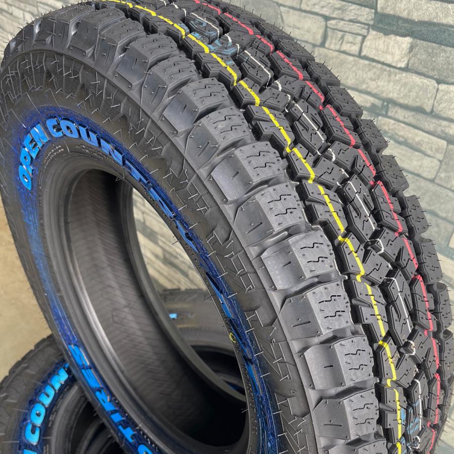 OPEN COUNTRY ハイエース 195/80R15 TOYO オープンカントリー A/T3 RIVAI NOX 15×6.0J+32 6/139.7 MBK HIACE トーヨー AT3 ...