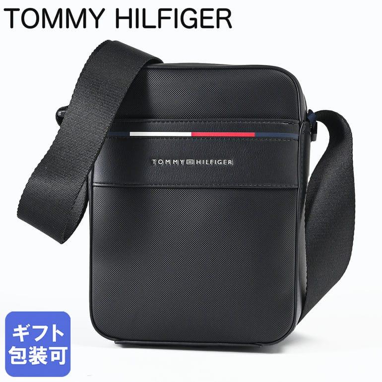 トミーヒルフィガー ヨーロッパ輸入モデル バッグ ショルダーバッグ FOUNDATION MINI REPORTER メンズ ブラック AM0AM13196 BDS BLACK ...