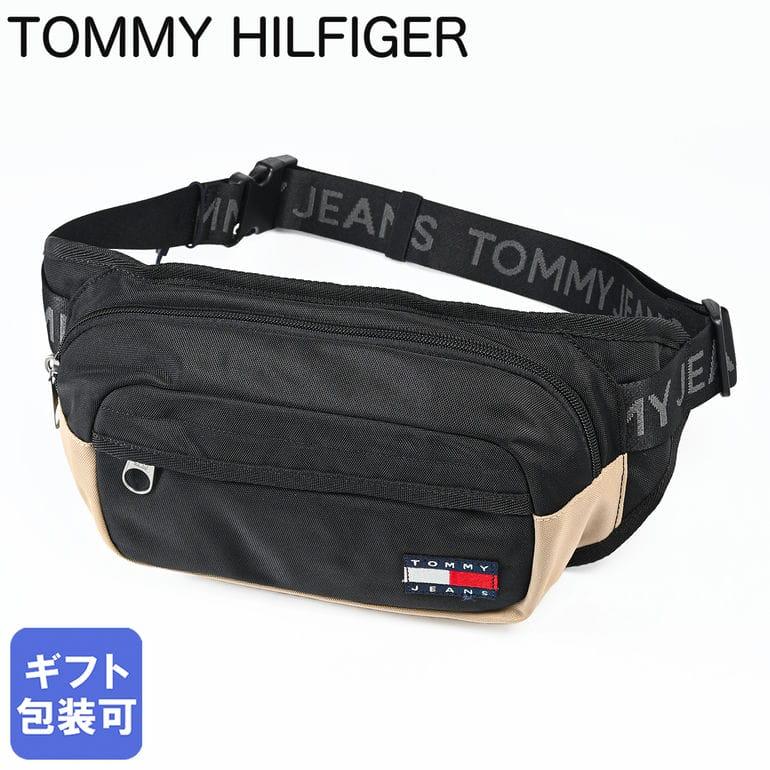 トミーヒルフィガー ヨーロッパ輸入モデル バッグ ボディバッグ ウエストバッグ ベルトバッグ ESSENTIAL DAILY メンズ ブラック ベージュ AM0AM13267 BDS ...