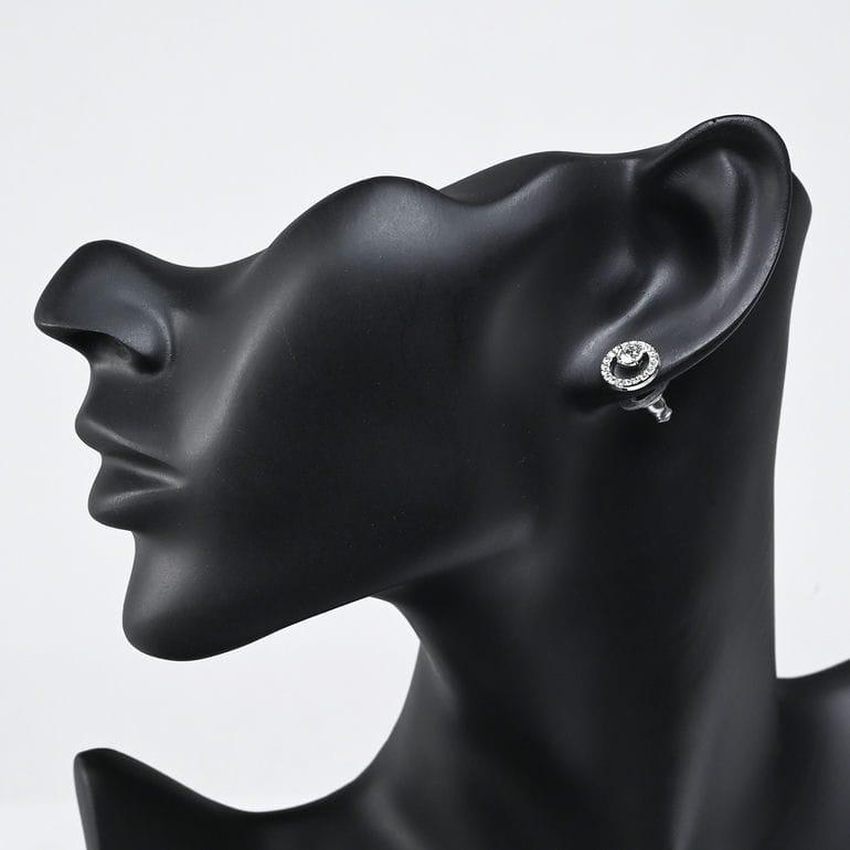 SWAROVSKI スワロフスキー ピアス Creativity スタッドピアス クリア×シルバー 5201707 ジュエリー ...