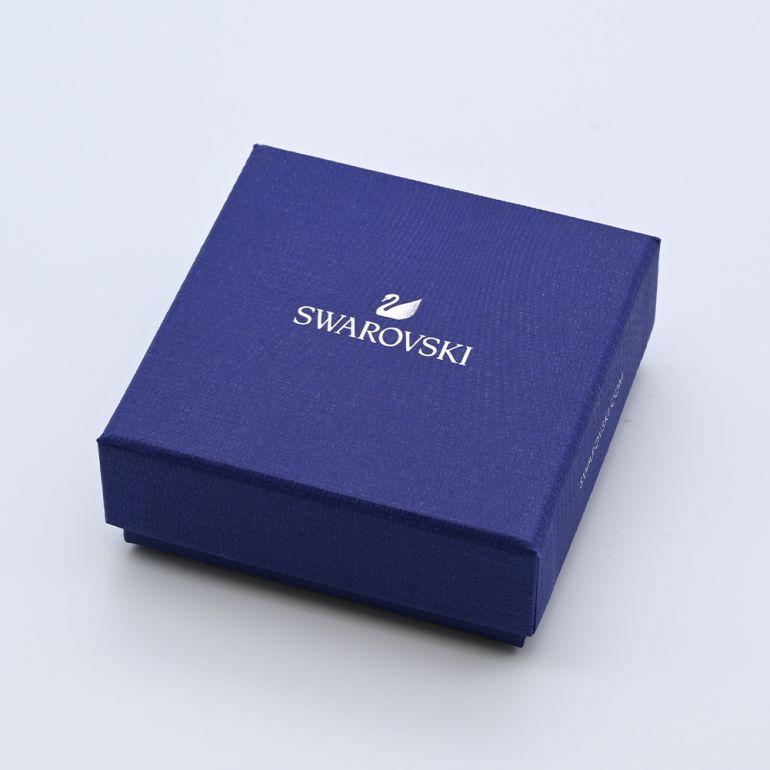 スワロフスキー SWAROVSKI ピアス レディース Attract アトラクト スタッドピアス ラウンドカット シルバー クリア ...