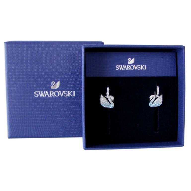 スワロフスキー Swarovski Iconic Swan ピアス 5512577 - ecartse.com