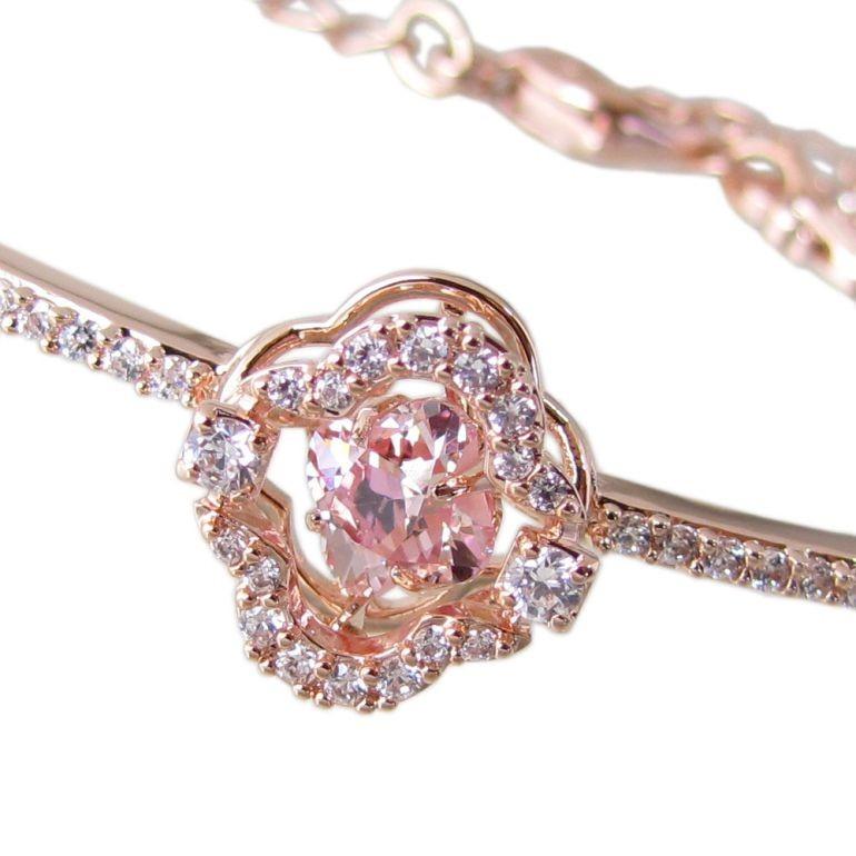 SWAROVSKI 並行輸入品 スワロフスキー ブレスレット バングル レディース ピンク SPARKLING DANCE 5516476 ...