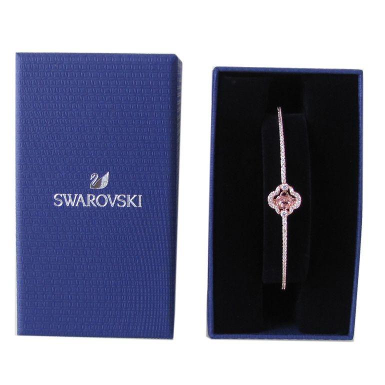SWAROVSKI 並行輸入品 スワロフスキー ブレスレット バングル レディース ピンク SPARKLING DANCE 5516476 ...