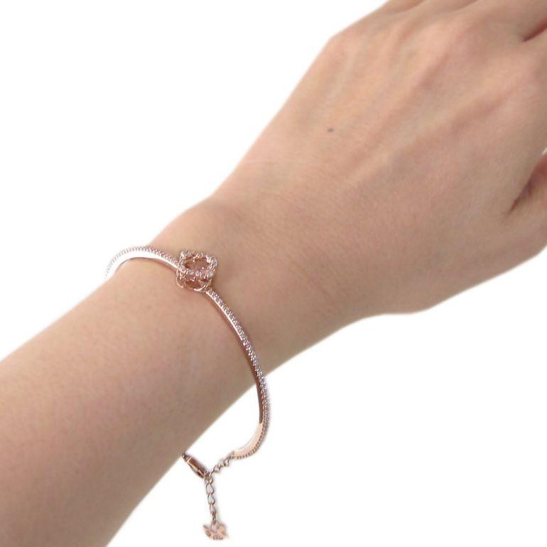 SWAROVSKI 並行輸入品 スワロフスキー ブレスレット バングル レディース ピンク SPARKLING DANCE 5516476 ...