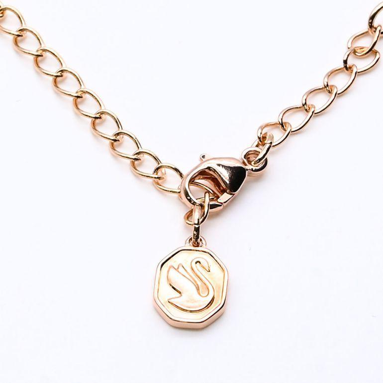 SWAROVSKI（スワロフスキー） ブレスレット レディース スパークリング ダンス ラウンドカット ローズゴールド パープル バングル ...