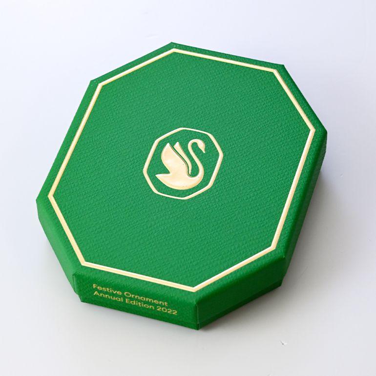 SWAROVSKI スワロフスキー 2022年度限定生産品 クリスマス Festive オーナメント スノーフレーク ゴールド 飾り ...