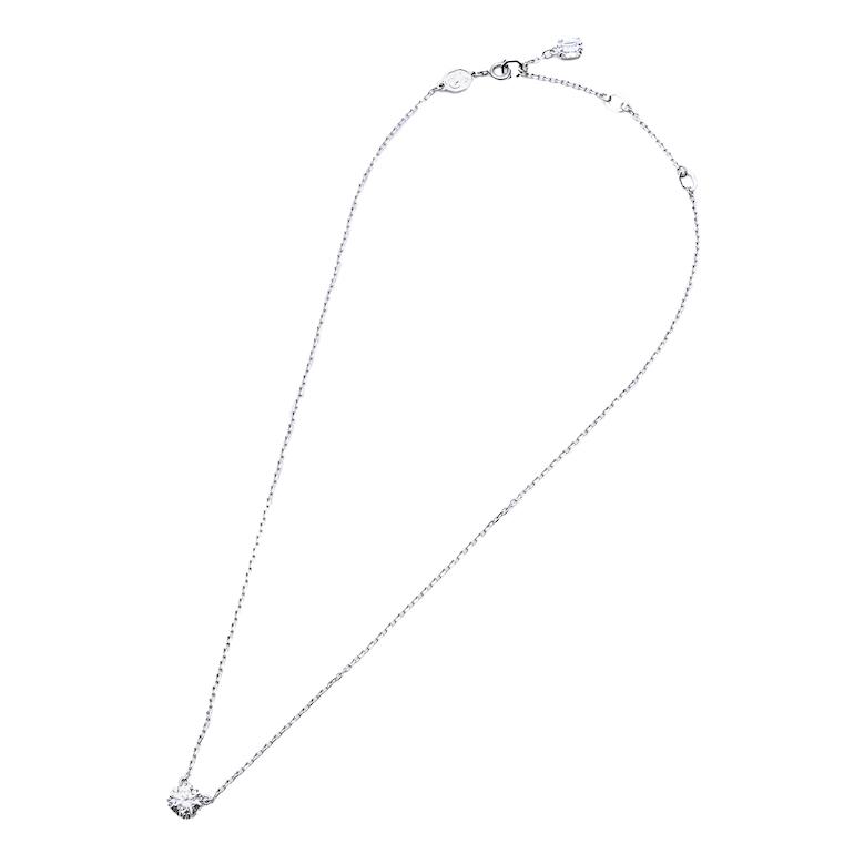 スワロフスキー SWAROVSKI ネックレス レディース Constella コンステラ ラウンドカット ペンダント シルバー ...