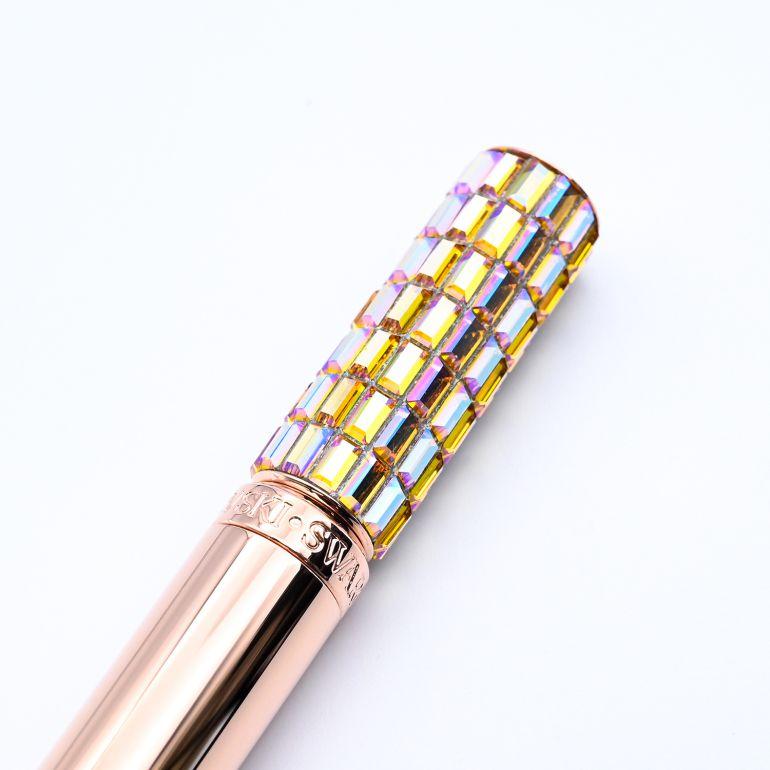 SWAROVSKI スワロフスキー ボールペン LCT002 ローズゴールド×イエローゴールド 5637771 名入れ有料可 : Alevel ...