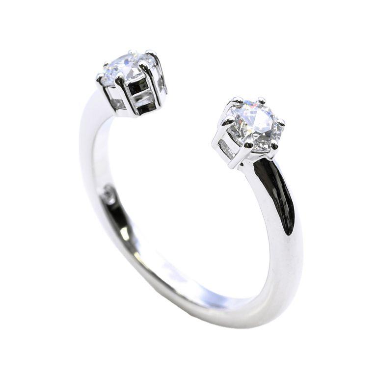 SWAROVSKI（スワロフスキー） リング 指輪 9号 Constella コンステラ 2点セット シルバー 5640959 ...