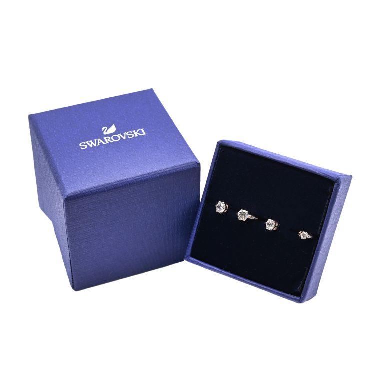 SWAROVSKI スワロフスキー リング 指輪 9号 Constella コンステラ 2点セット ローズゴールド 5640970 ...