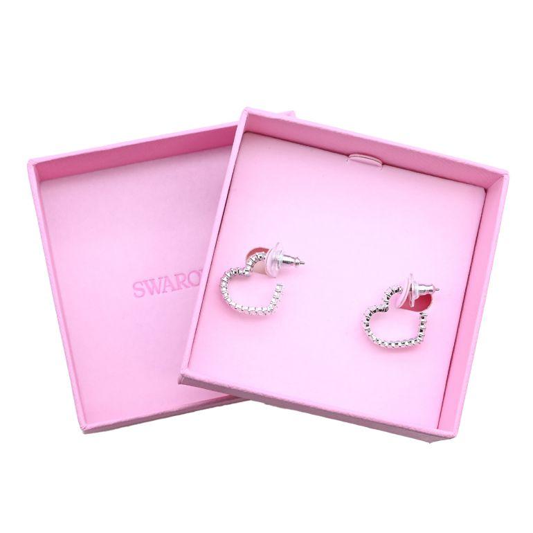 スワロフスキー ピアス Matrix マトリックス フープピアス ハート シルバー クリア 5653170 :5653170:Alevel ...