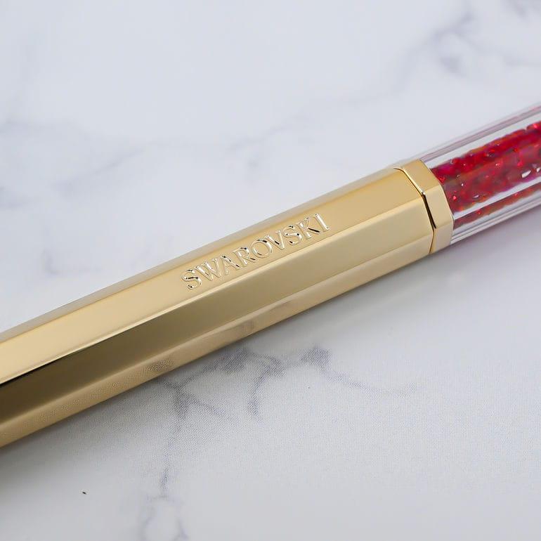 SWAROVSKI スワロフスキー ボールペン Crystalline Dragon&Phoenix オクタゴンシェイプ レッド×ゴールド ...