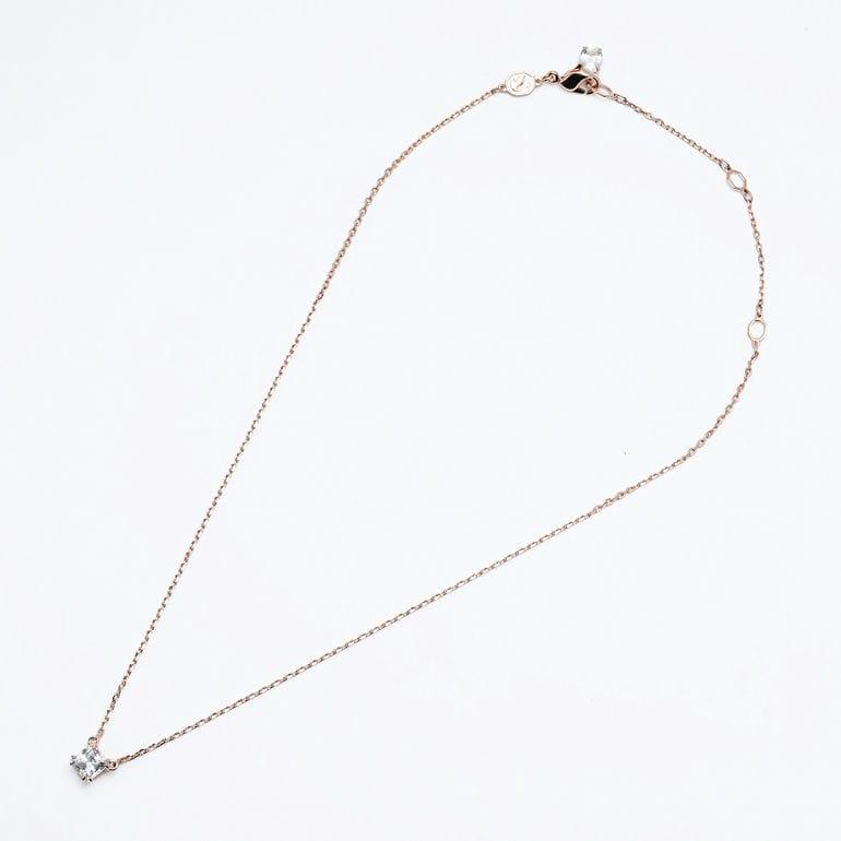 SWAROVSKI スワロフスキー ネックレス Stilla ペンダント クリア ローズゴールド レディース 5701904 ジュエリー ...