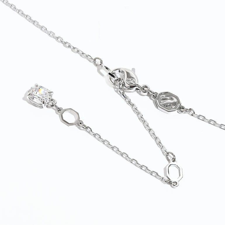 SWAROVSKI スワロフスキー ネックレス Matrix マトリックス グラデーション クリア シルバー 5705396 ジュエリー ...